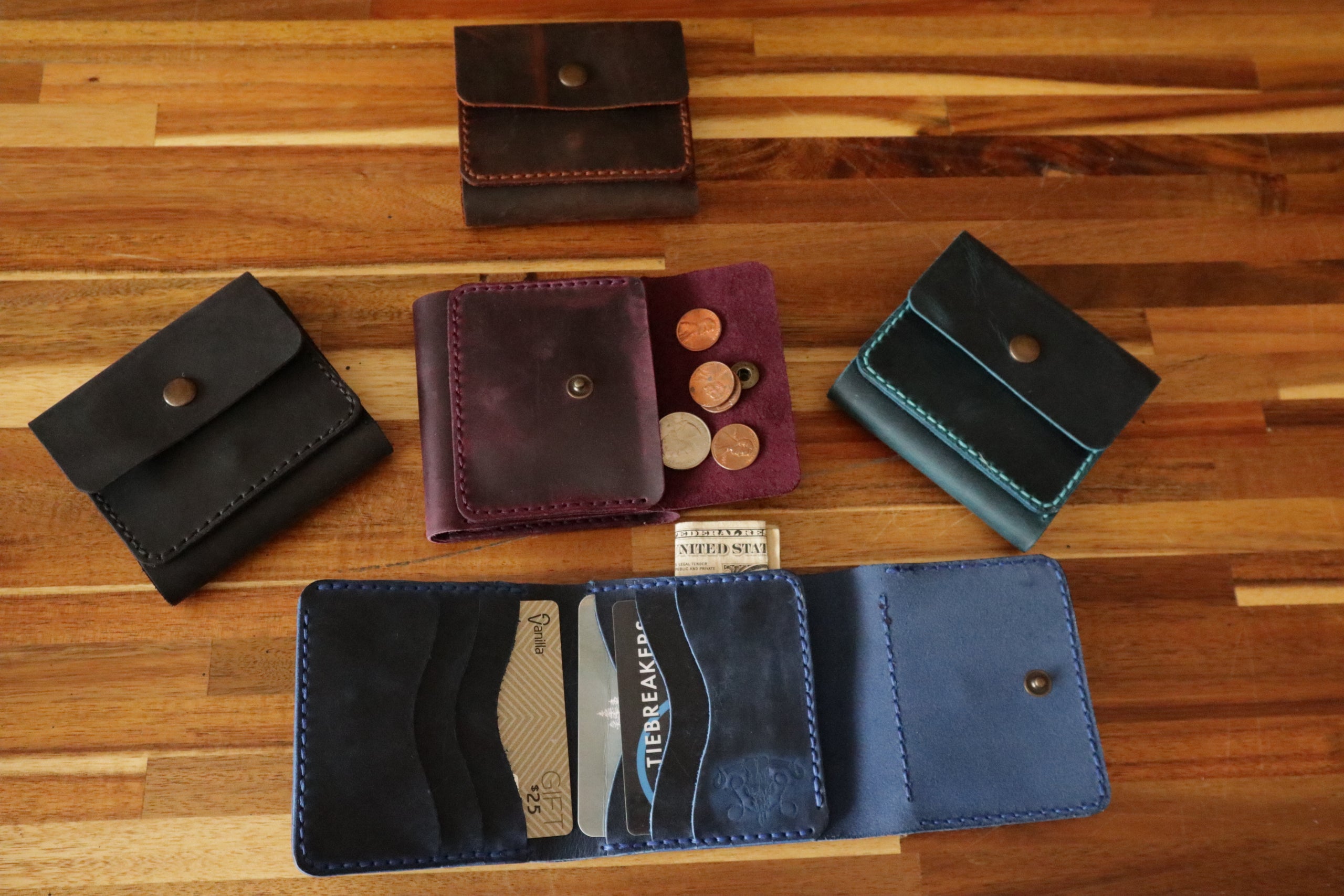 Wholesale- Crazy Horse Little Coin Wallet | Lillians Leather & Mercantile Wholesale- Crazy Horse Little Coin Wallet | Lillians Leather & Mercantile